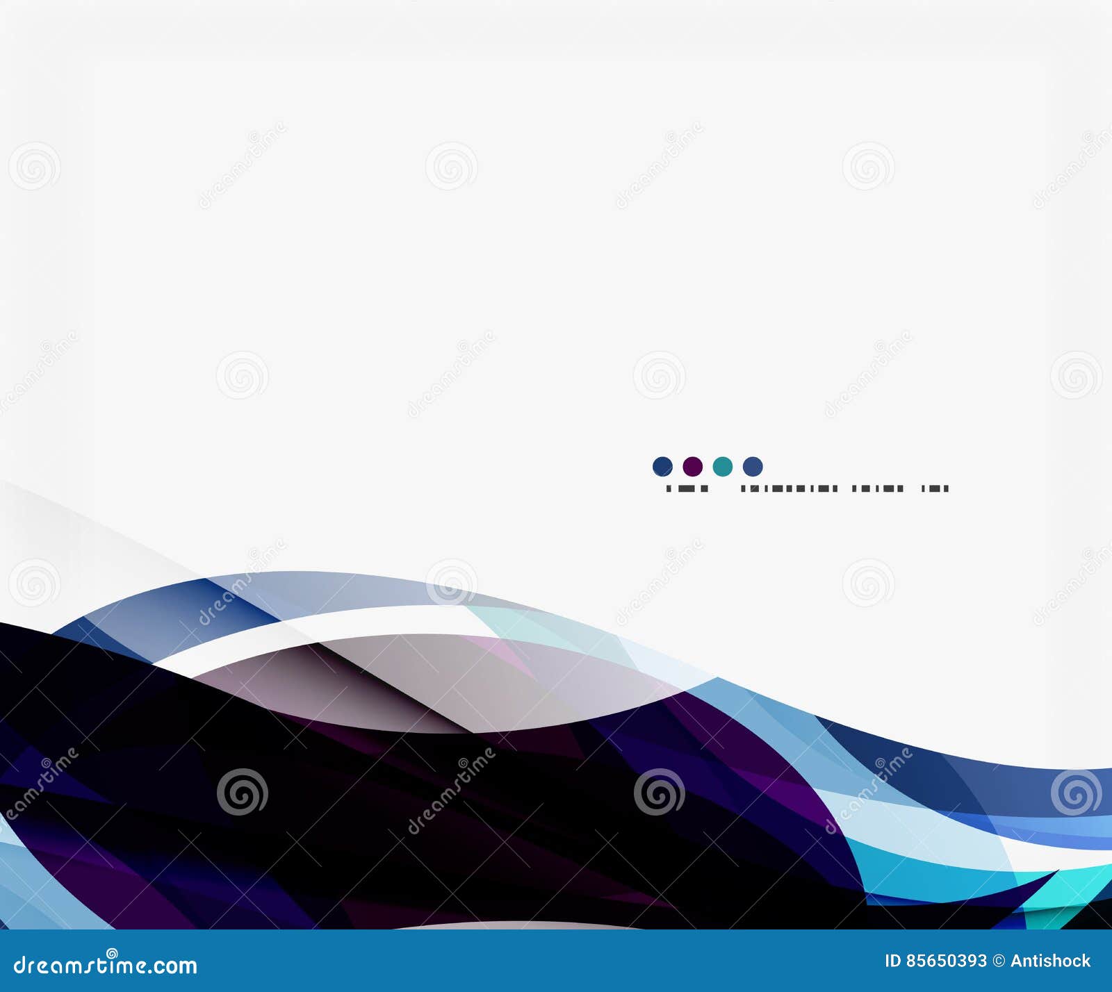 Business Wave Corporate Template Stock Vector - Illustration of line ...