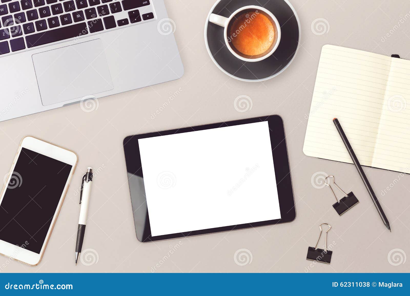 Business Website Header Design with Digital Tablet, Smartphone and ...