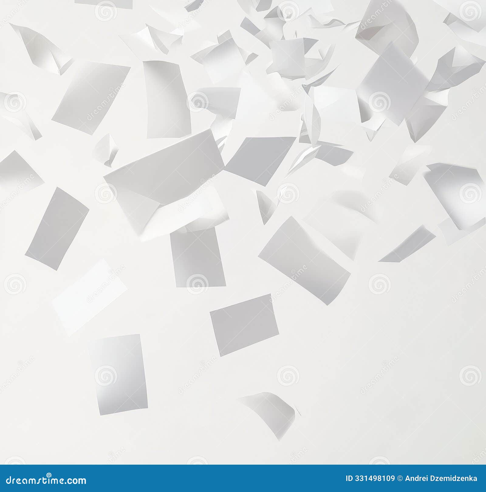 Business Wind Office Flying Paper Document Flying Paperwork Stock ...