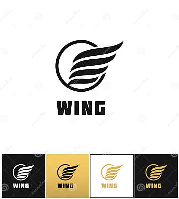 Business Wing Logo Vector Icon Stock Vector - Illustration of logo ...