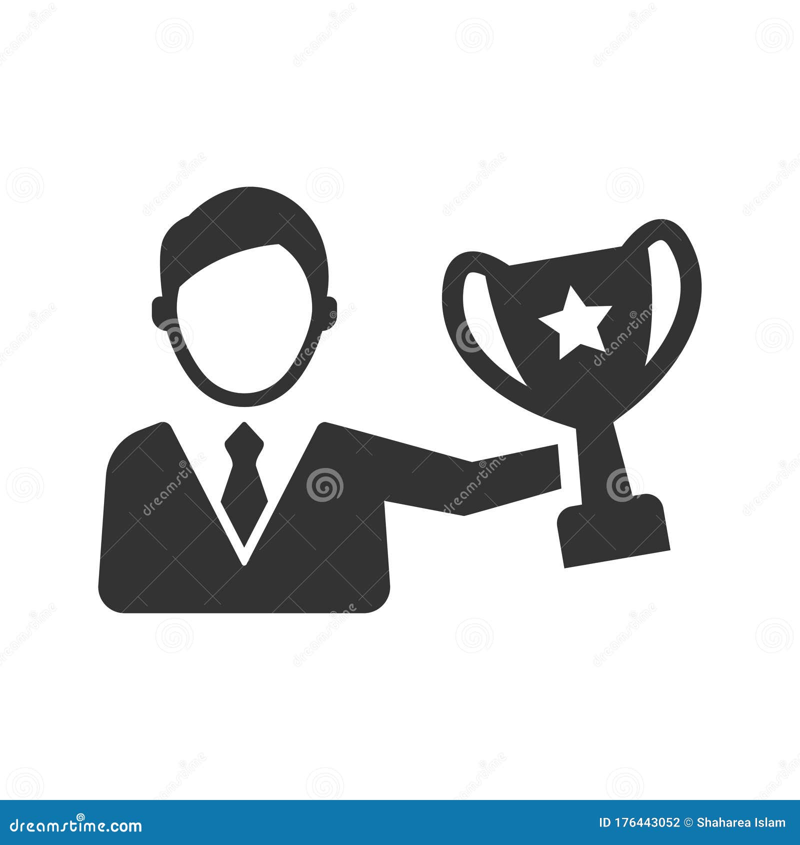 Winner Cup Icon. The Best Logo. Trophy Badge. Winner Award Label. Win ...