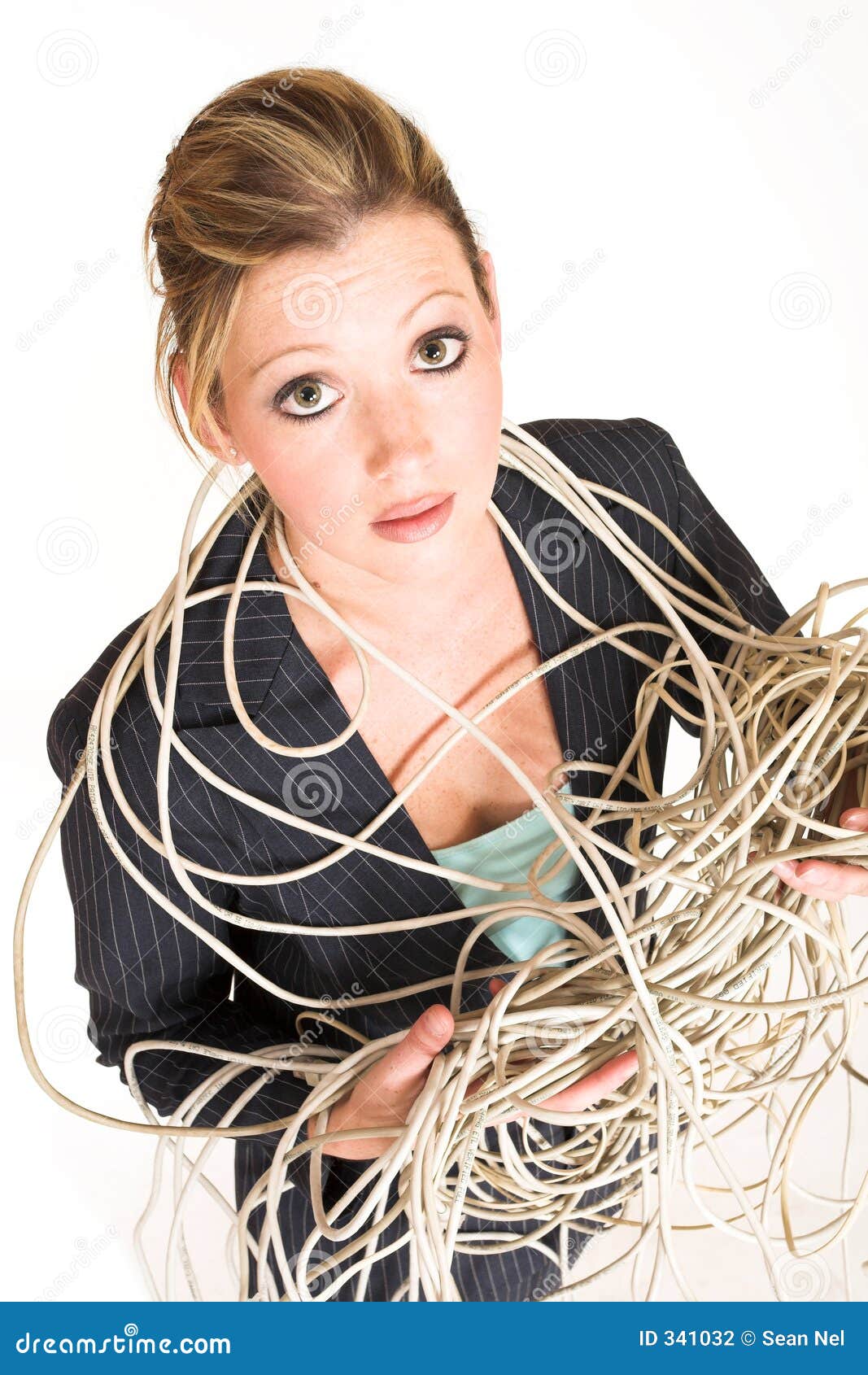 Business woman stock photo. Image of black, knot, woman - 341032