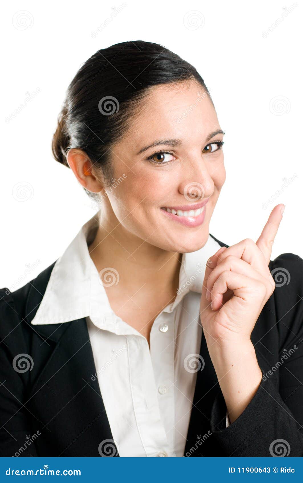 Business woman advise stock image. Image of index, latin - 11900643