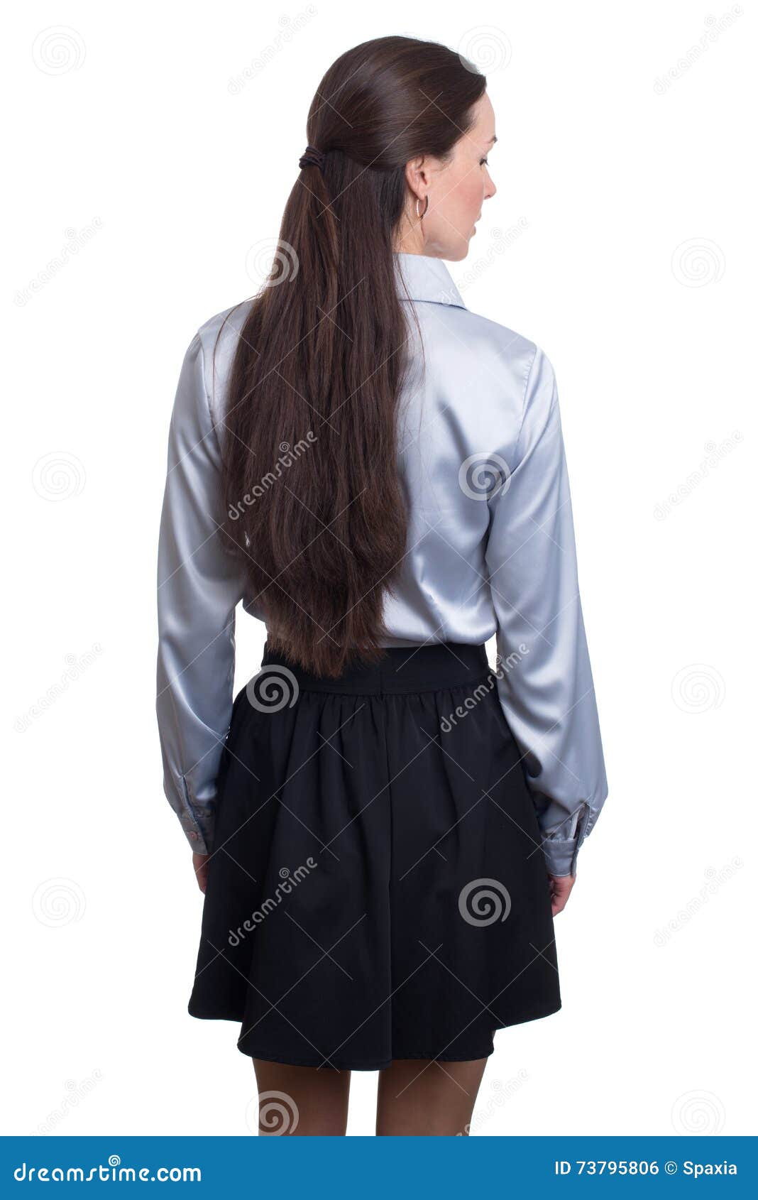 Business Woman from the Back Stock Photo - Image of confident ...