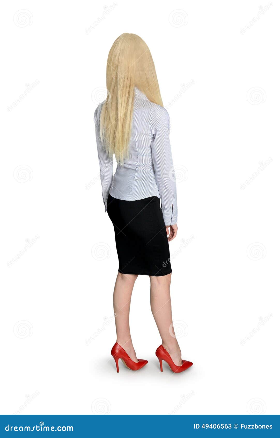 Business woman back view stock image. Image of adult - 49406563