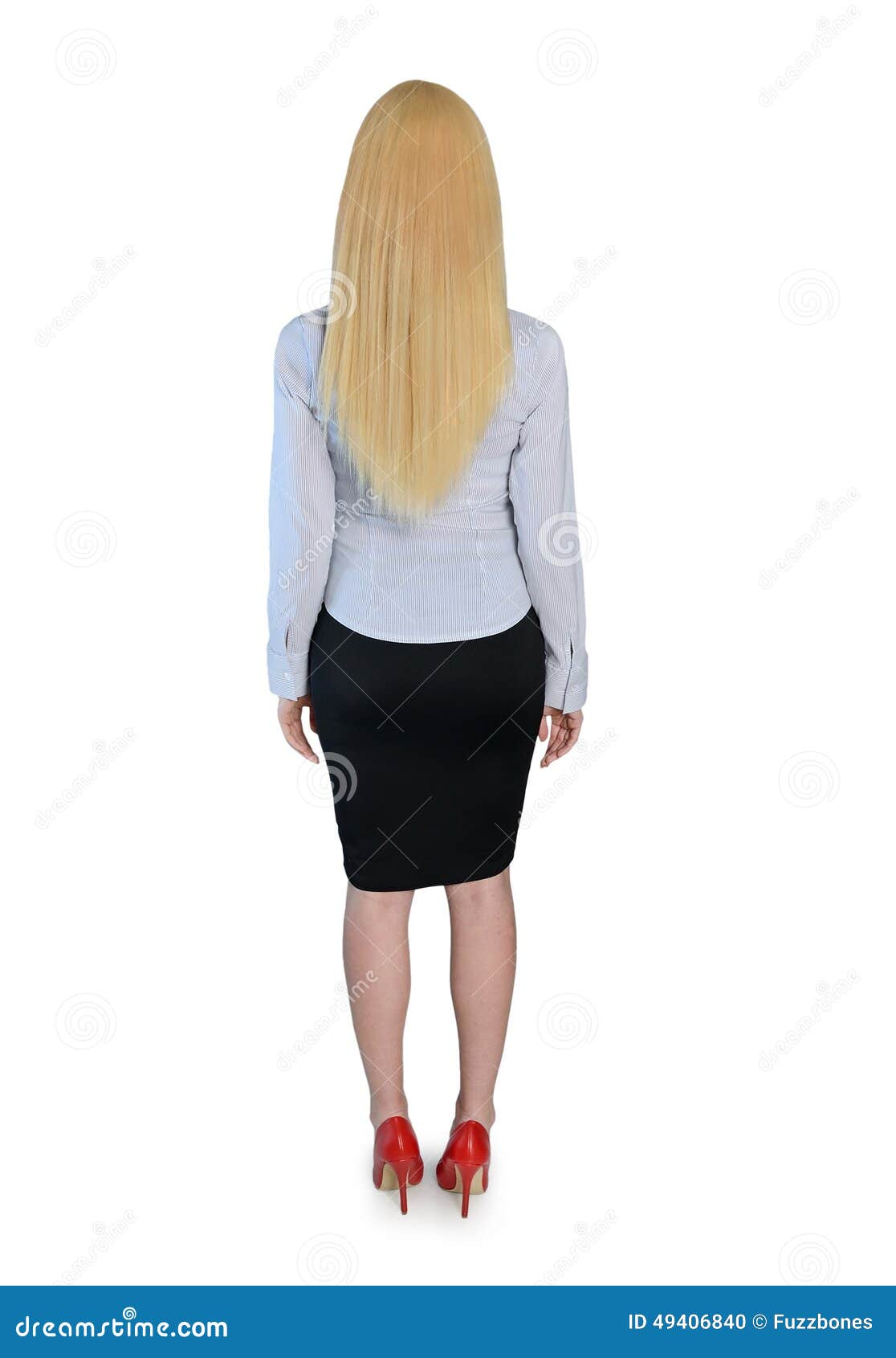 Business woman back view stock photo. Image of corporate - 49406840
