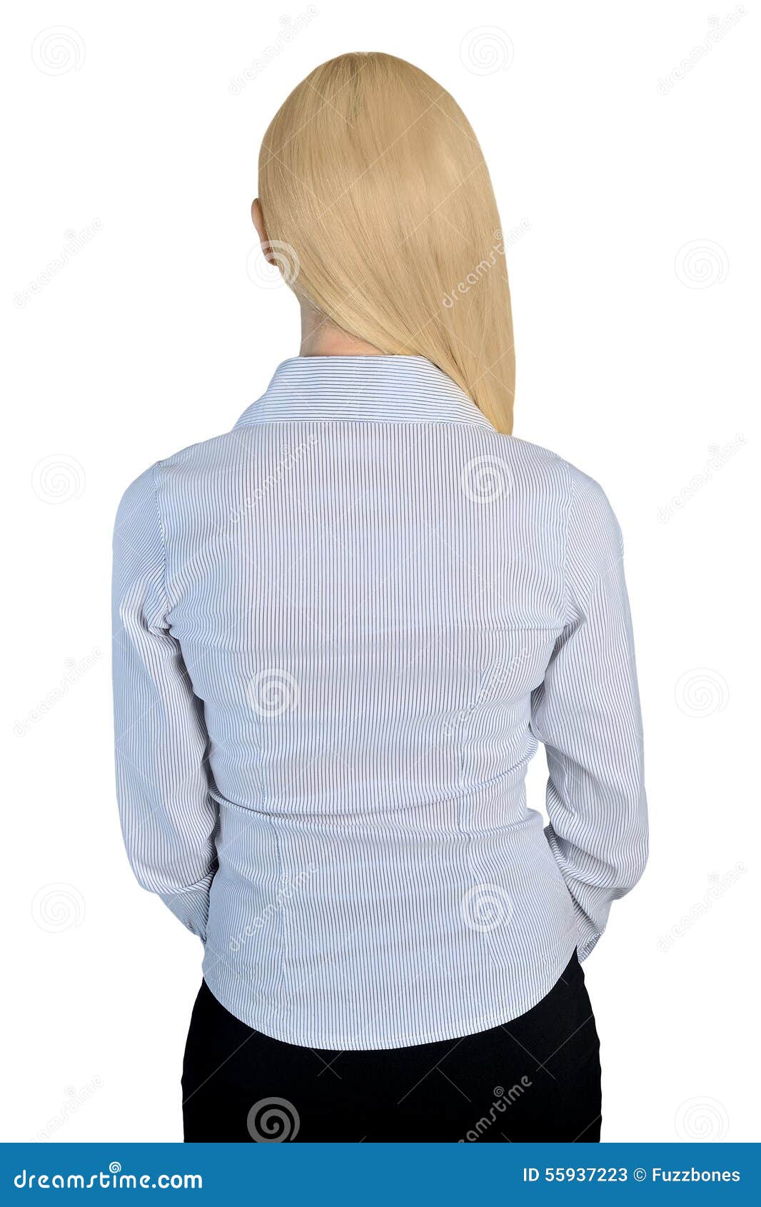 Business woman back view stock image. Image of alone - 55937223