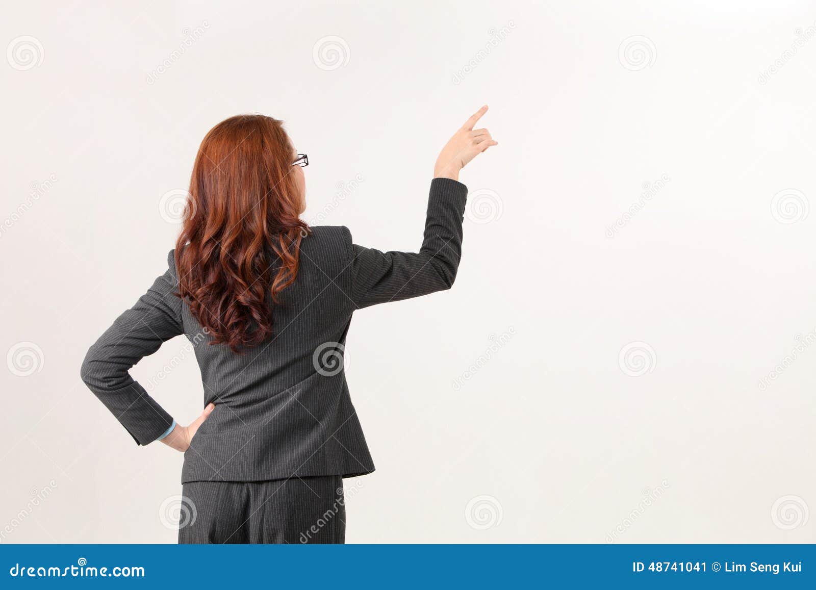 Business woman stock image. Image of business, standing - 48741041