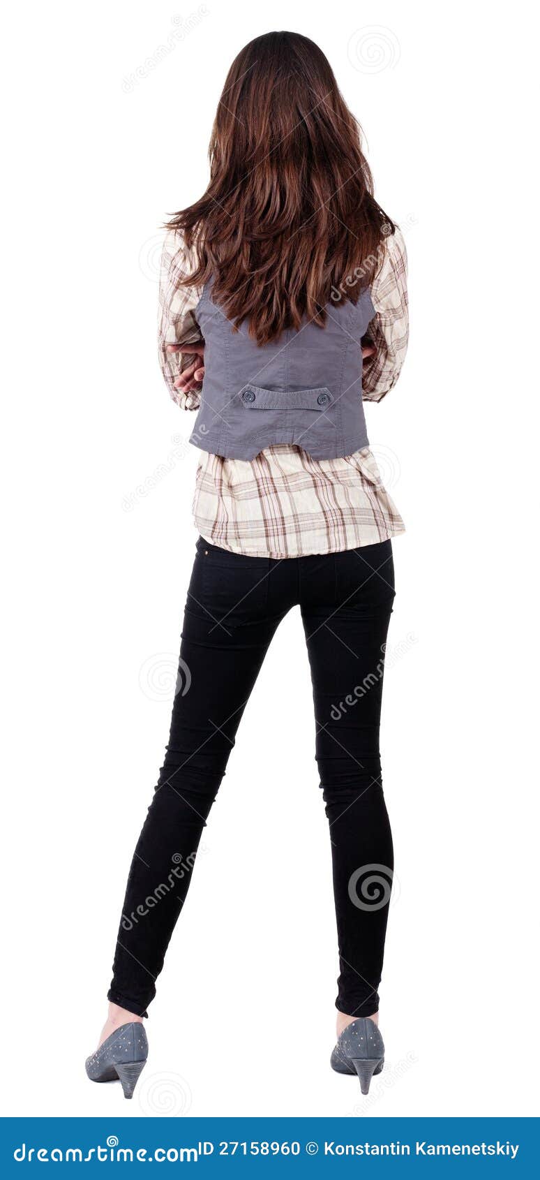 Business woman. backside stock photo. Image of looking - 27158960
