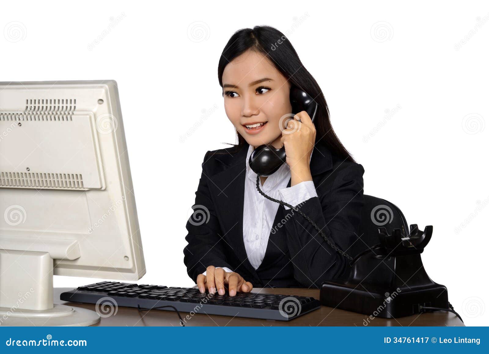 Business Woman Calling stock image. Image of young, successful - 34761417
