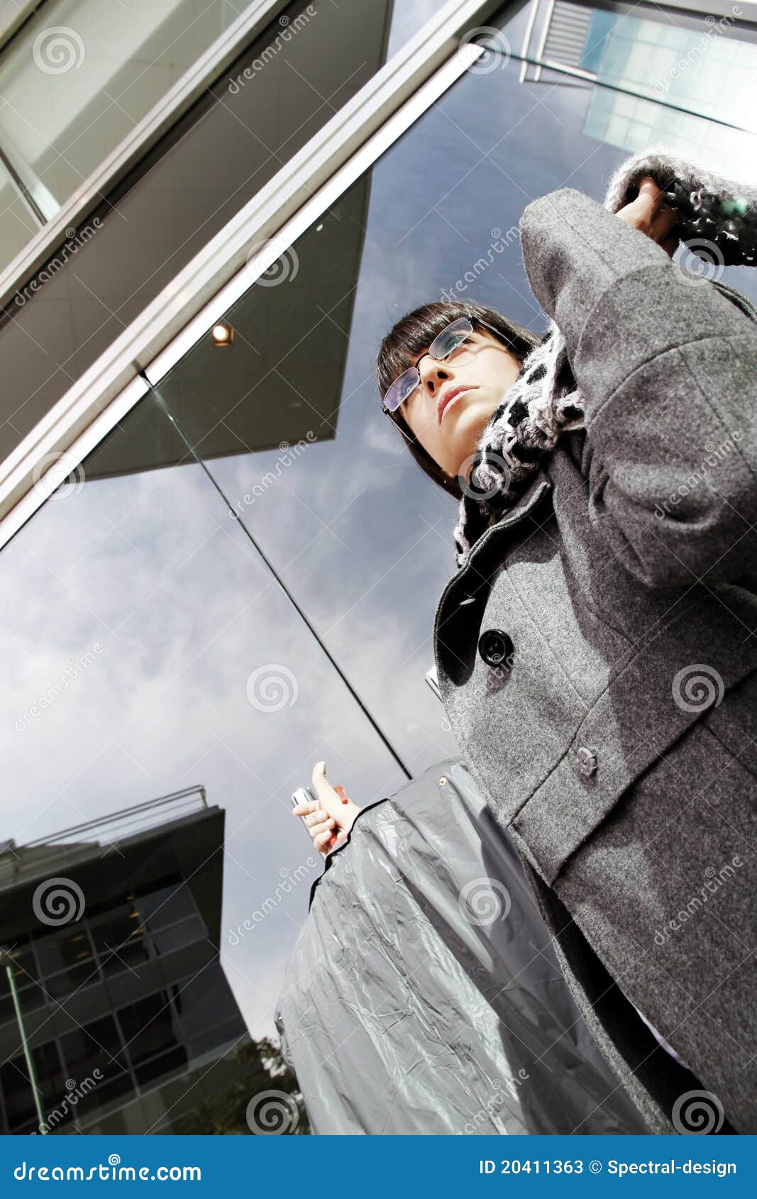 Business Woman Carrying Cloth Stock Image - Image of business ...