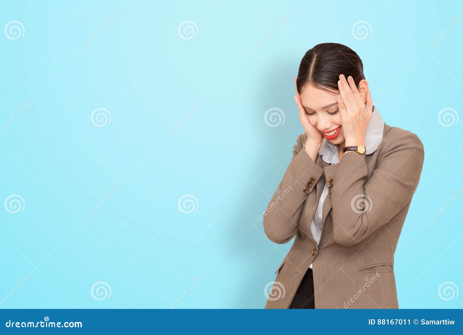Embarrassed Smile Emoticon Royalty-Free Stock Photography ...
