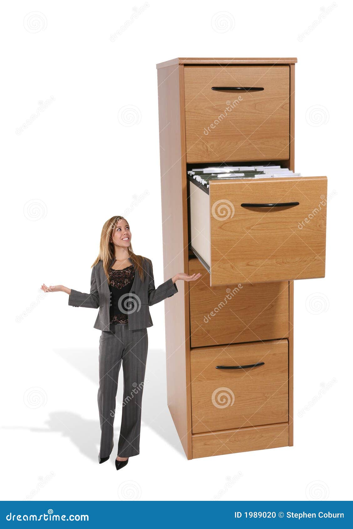 File Cabinet Stock Image | CartoonDealer.com #1238119