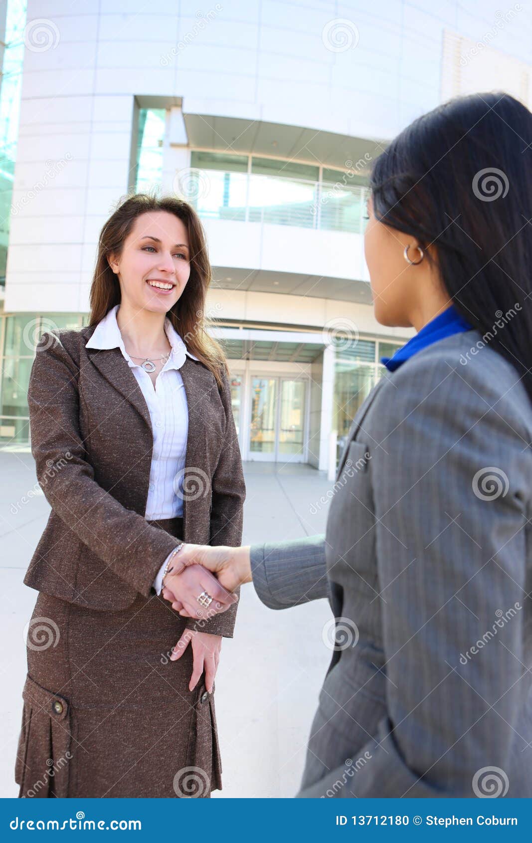 Business Woman Handshake stock photo. Image of partner - 13712180