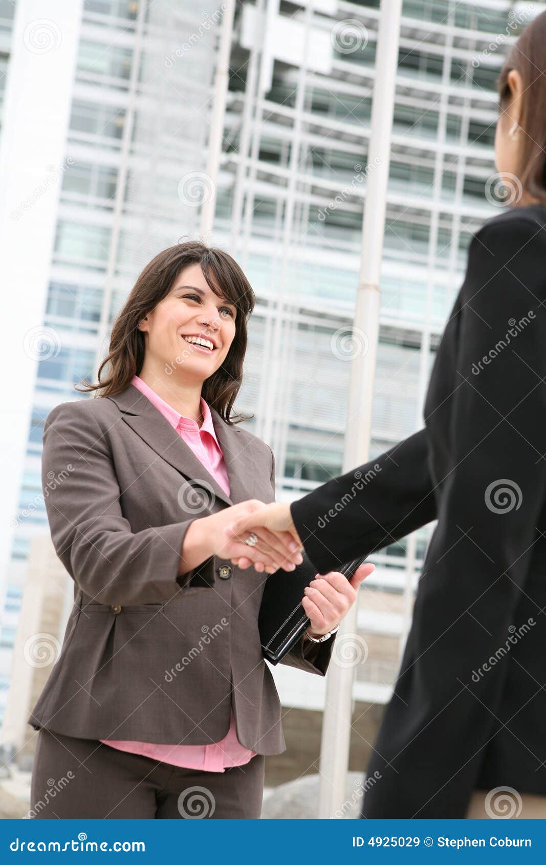 Business Woman Handshake stock image. Image of diversity - 4925029