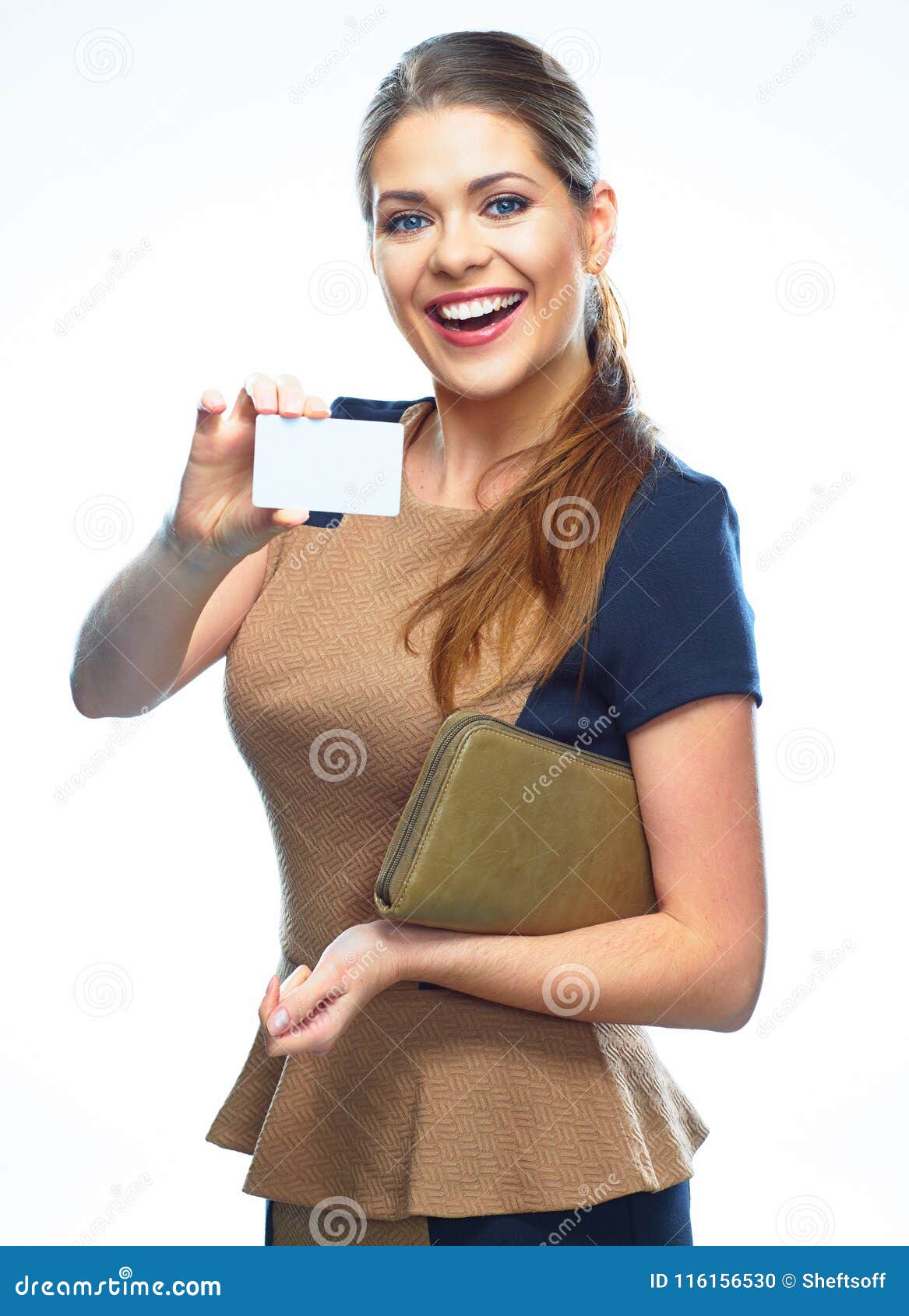 Business Woman Hold Credit Card Stock Photo - Image of isolated, model ... Business Woman Hold Credit Card Stock Photo - Image of isolated, model ...