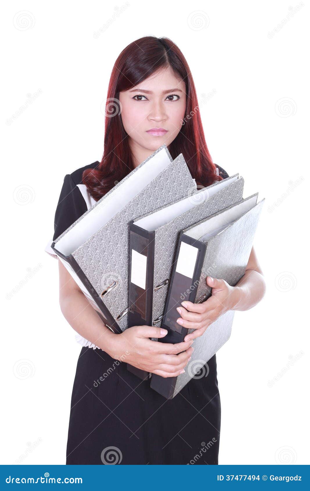Business Woman Holding Stack of Folders Documents Stock Photo - Image ... Business Woman Holding Stack of Folders Documents Stock Photo - Image ...
