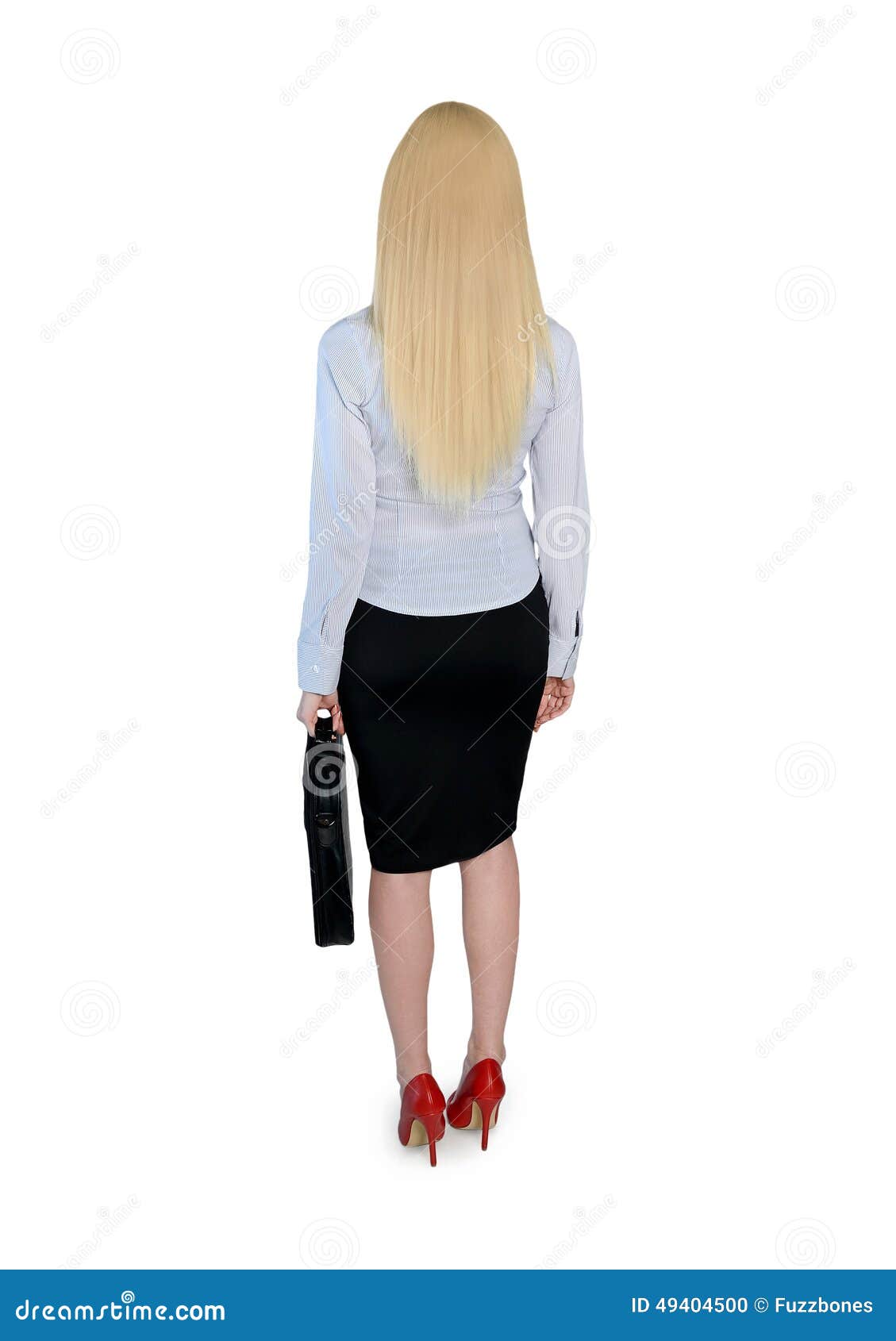 Business Woman Looking Back Stock Photo - Image of shoe, confident ...
