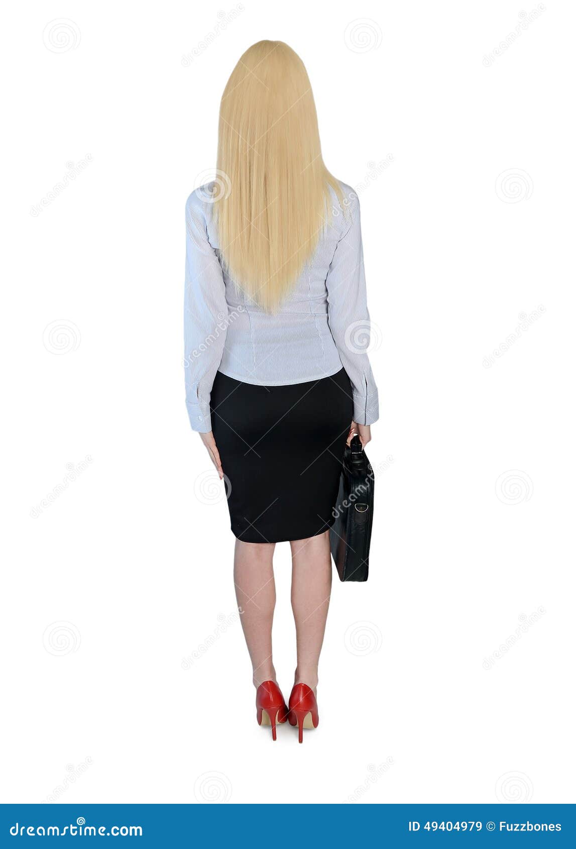 Business Woman Looking Back Stock Image - Image of admiring, lost: 49404979