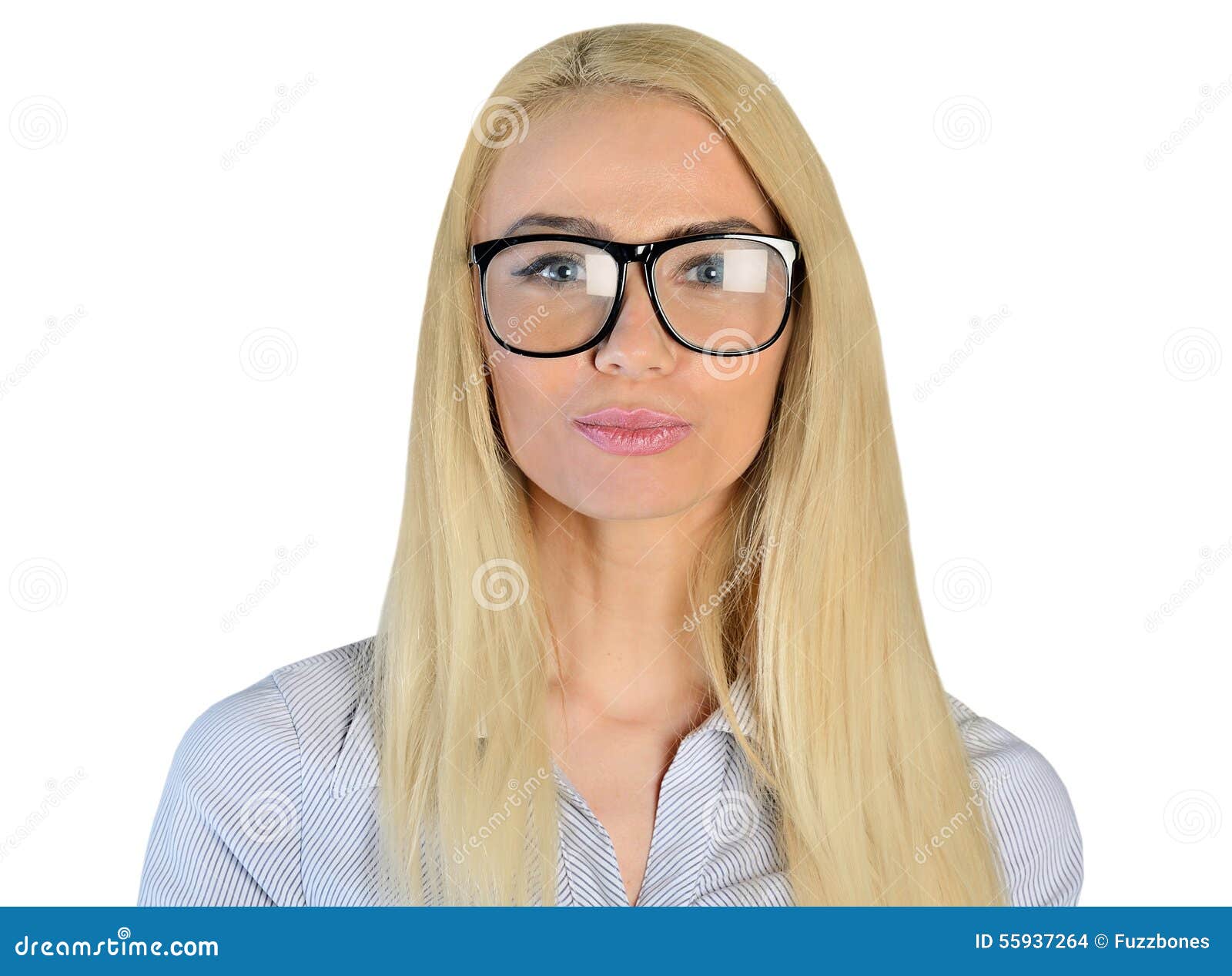 Business Woman Looking Camera Stock Photo - Image of manager, girl ...