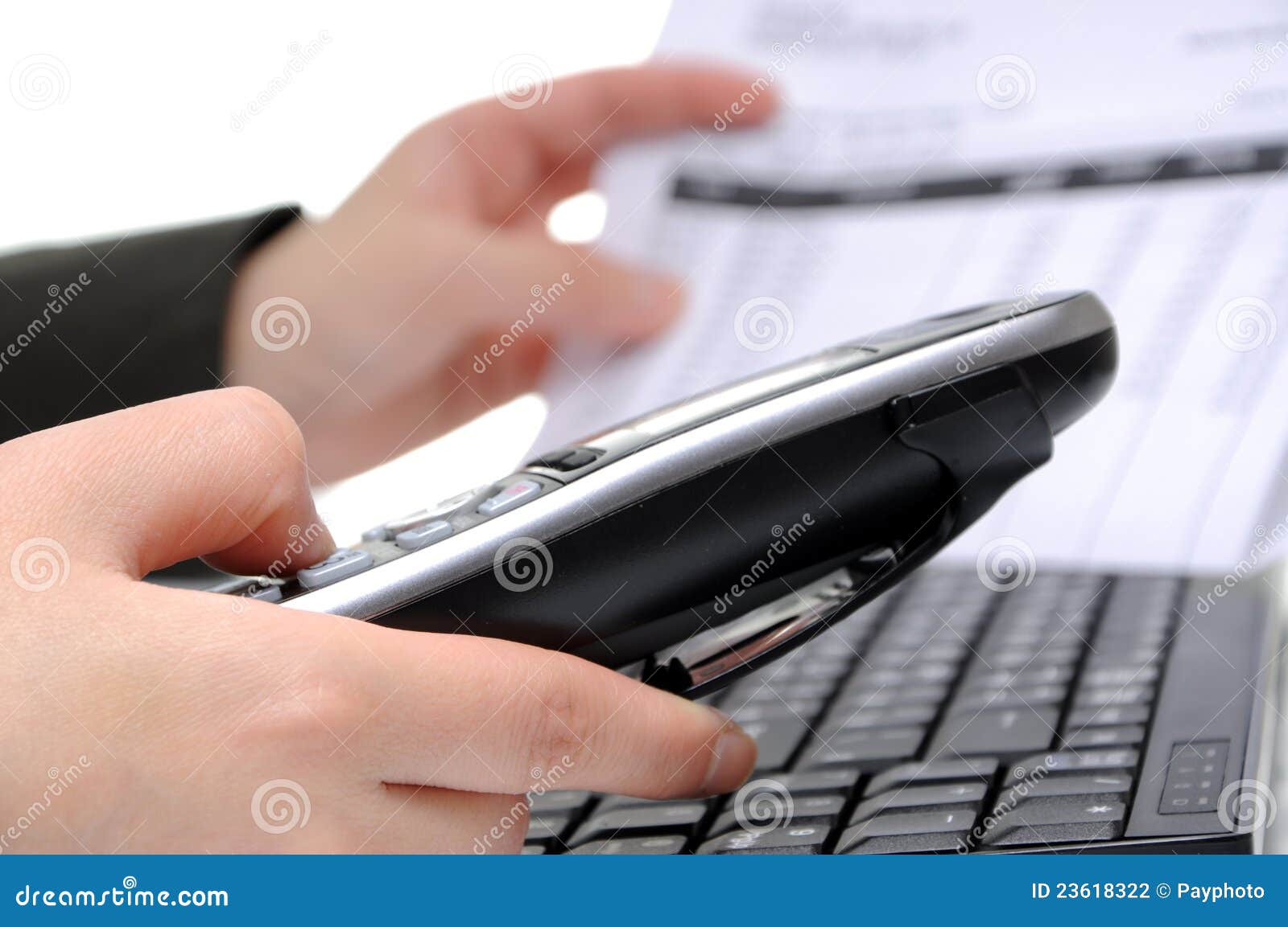 Business Woman Making Phone Call Stock Photo - Image of person, success ...