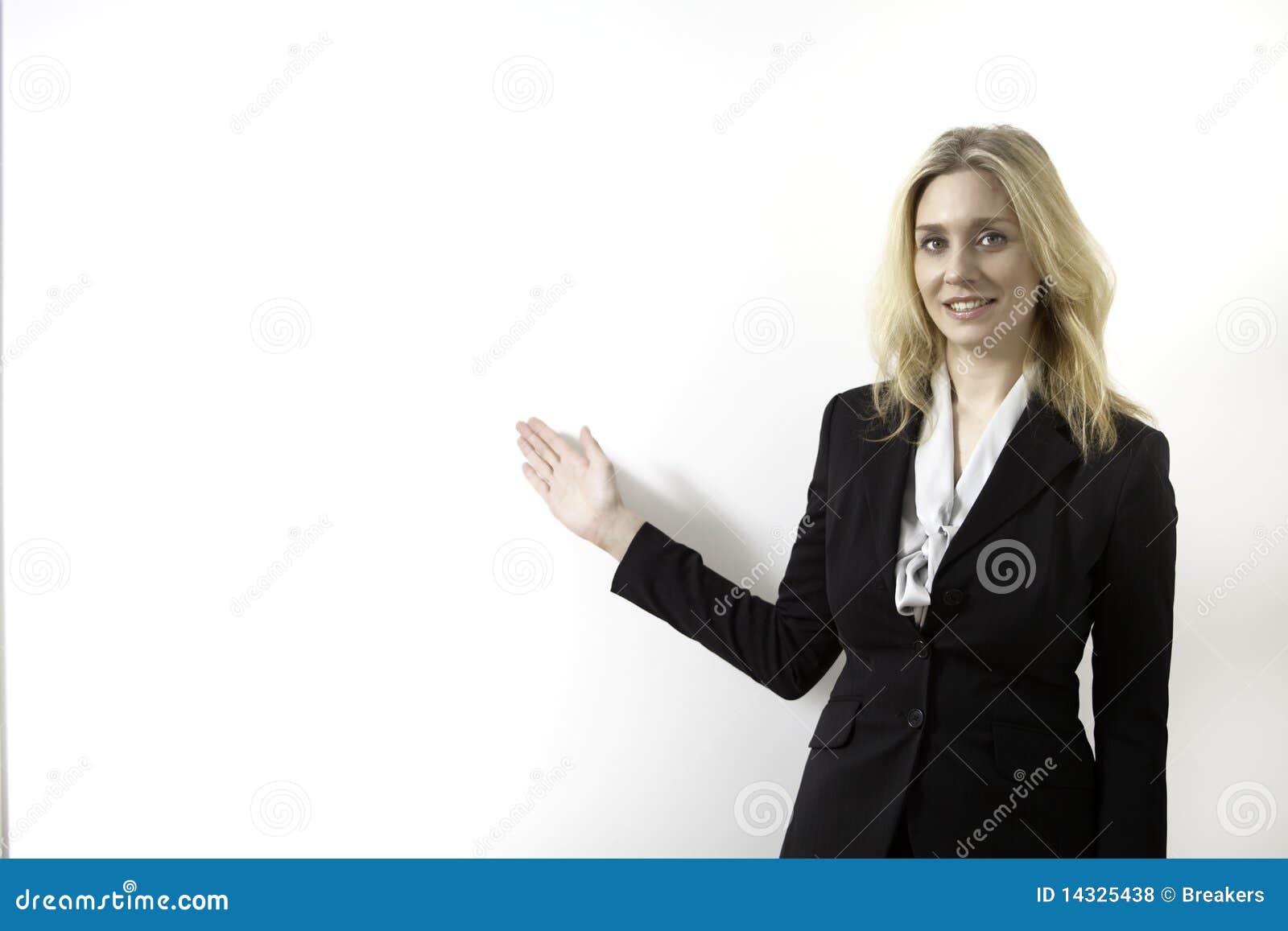 Business Woman is Presenting Stock Photo - Image of expression, person ...