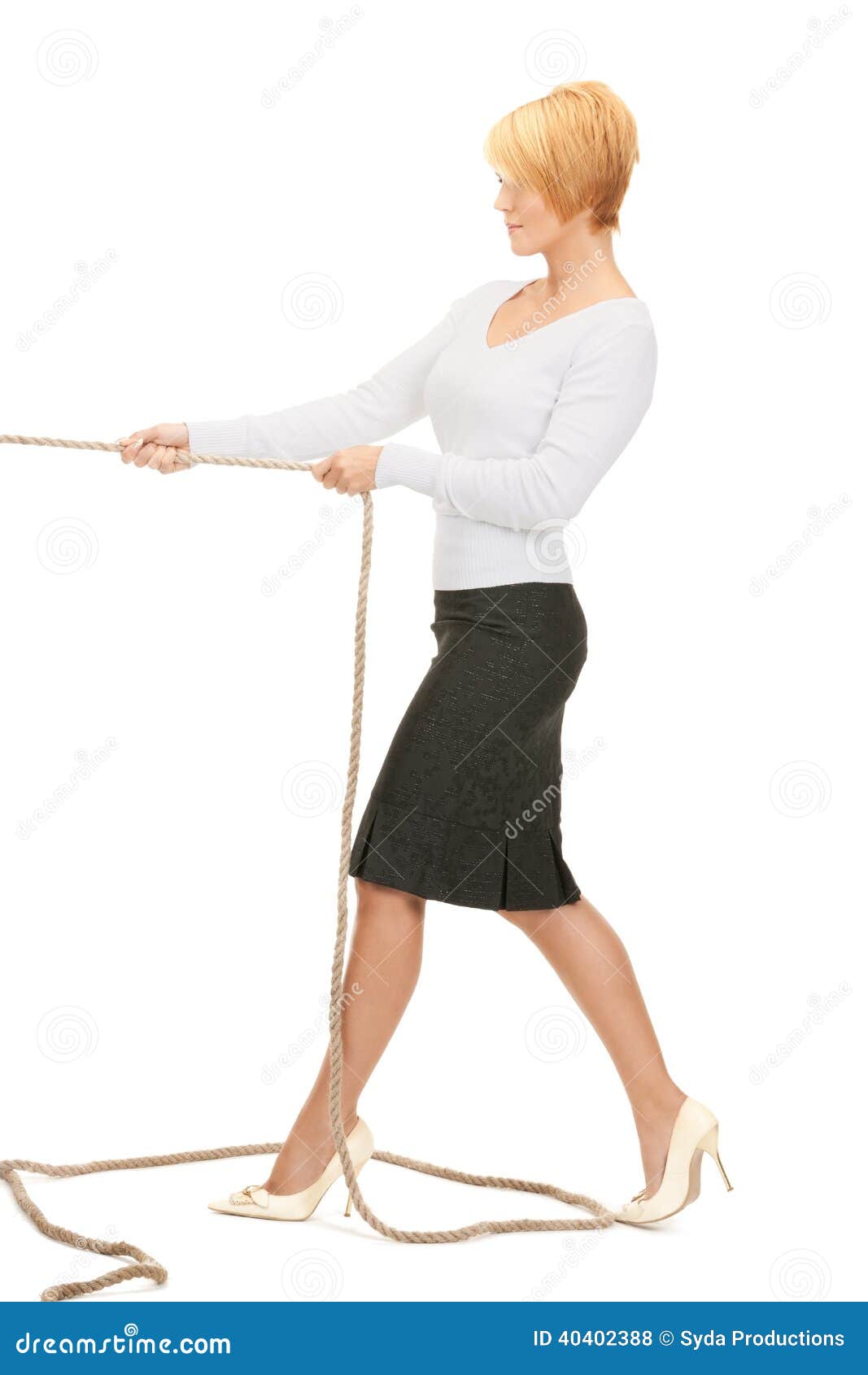 1,592 Business Woman Pulling Rope Stock Photos - Free & Royalty-Free ...