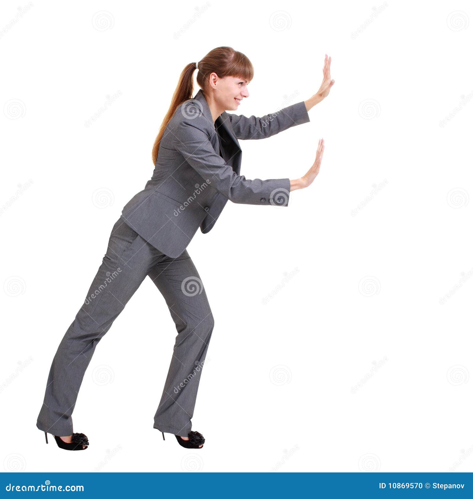 385 Business Pushing Something Woman Stock Photos - Free & Royalty-Free ...