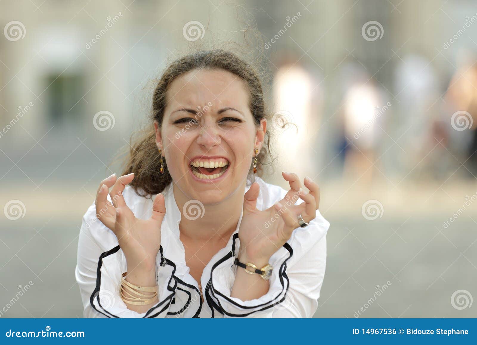 Business woman rage stock photo. Image of crazy, businesspeople - 14967536