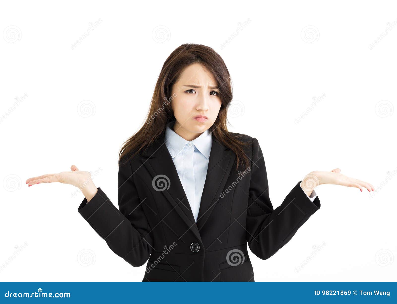 Business Woman Raising Her Hands on Both Sides Stock Image - Image of ... Business Woman Raising Her Hands on Both Sides Stock Image - Image of ...