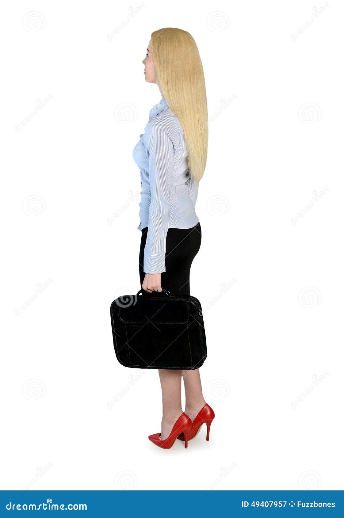 Business woman side view stock image. Image of adult - 49407957