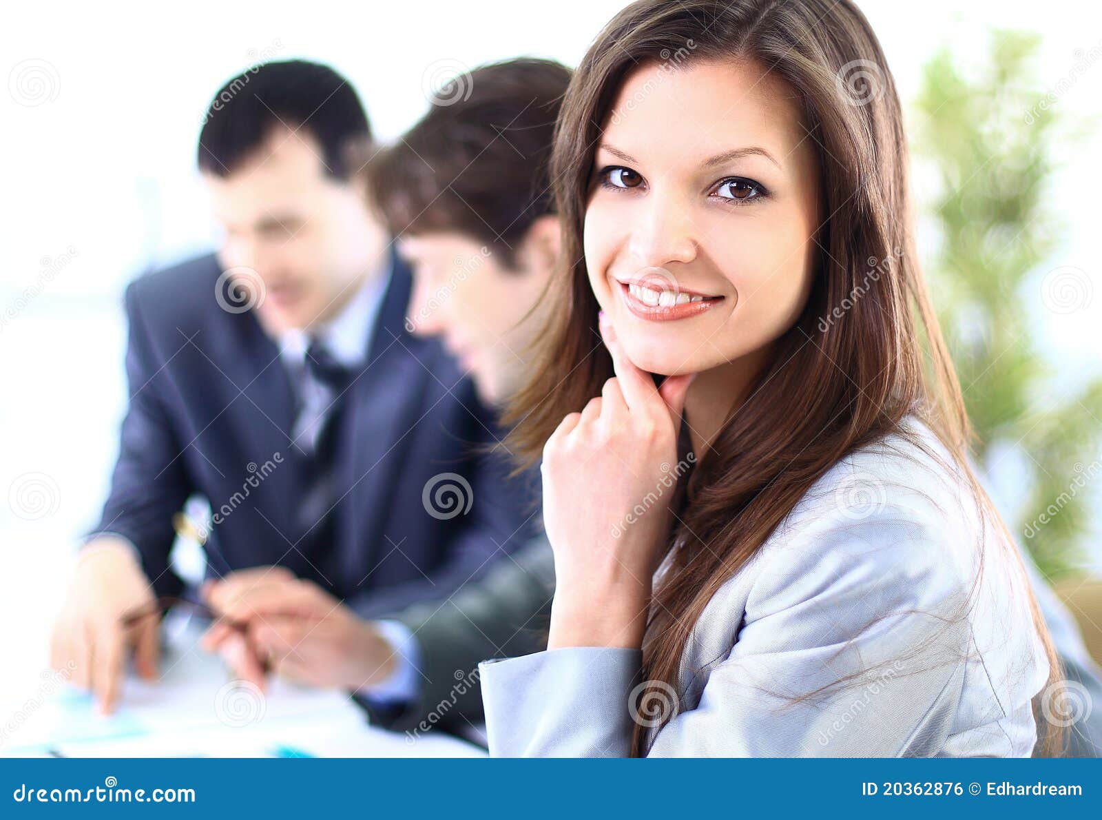 Business woman smiling stock photo. Image of executive - 20362876