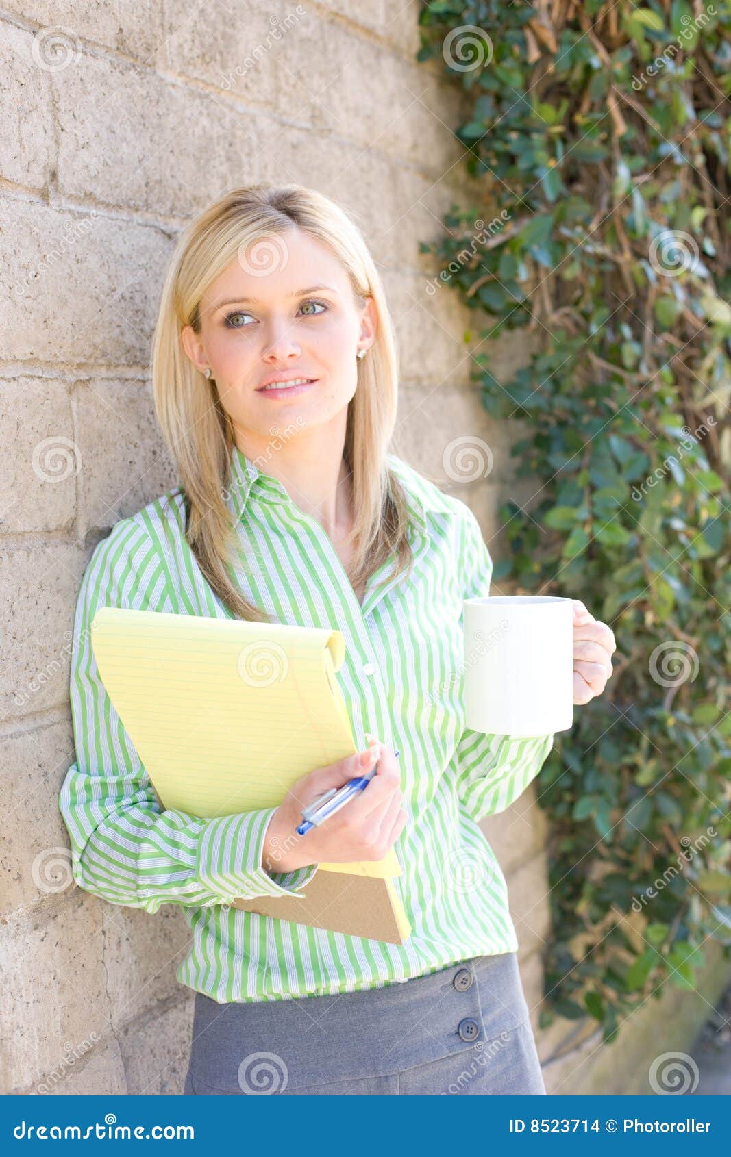 Business Woman Standing Outside Stock Photo - Image of copyspace ... Business Woman Standing Outside Stock Photo - Image of copyspace ...