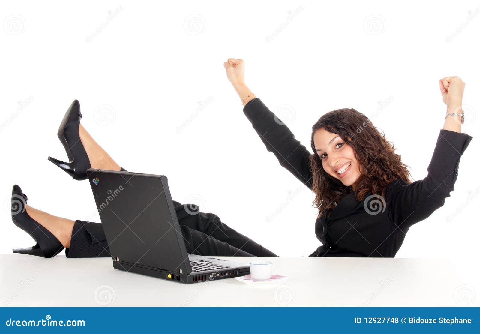 Business woman success stock photo. Image of businesspeople - 12927748