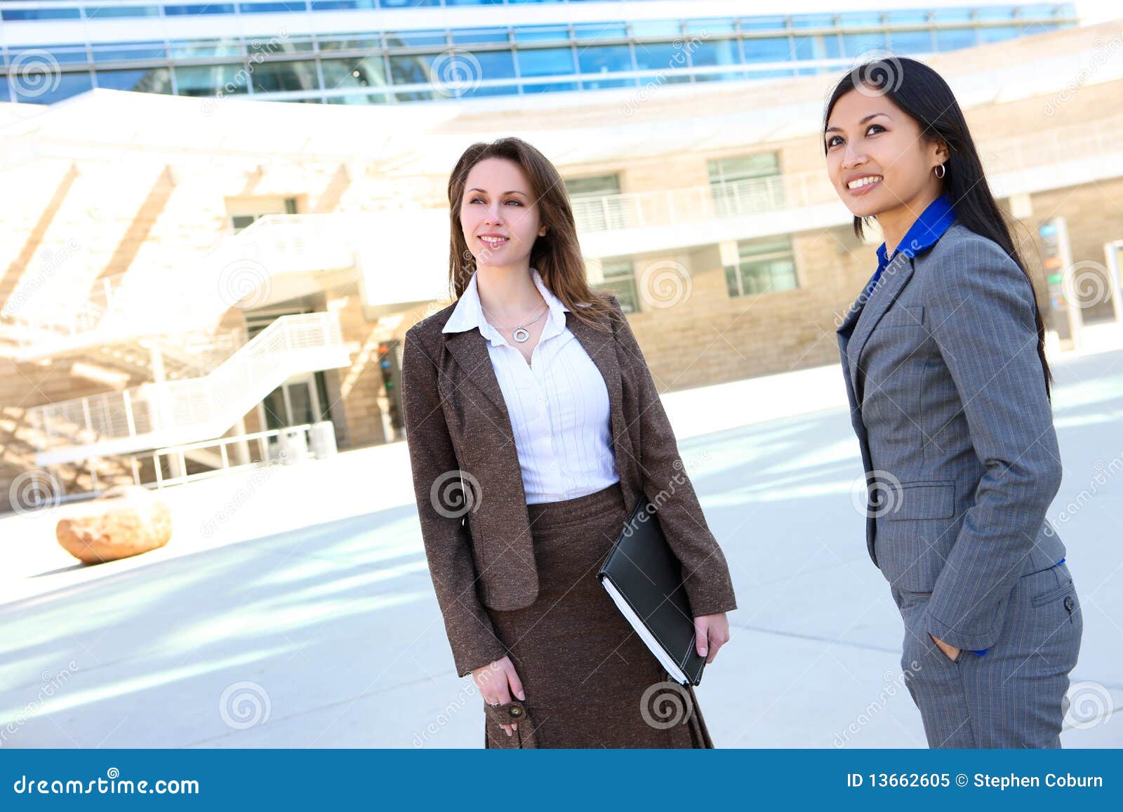 Business Woman Team at Office Stock Image - Image of oriental, worker ...