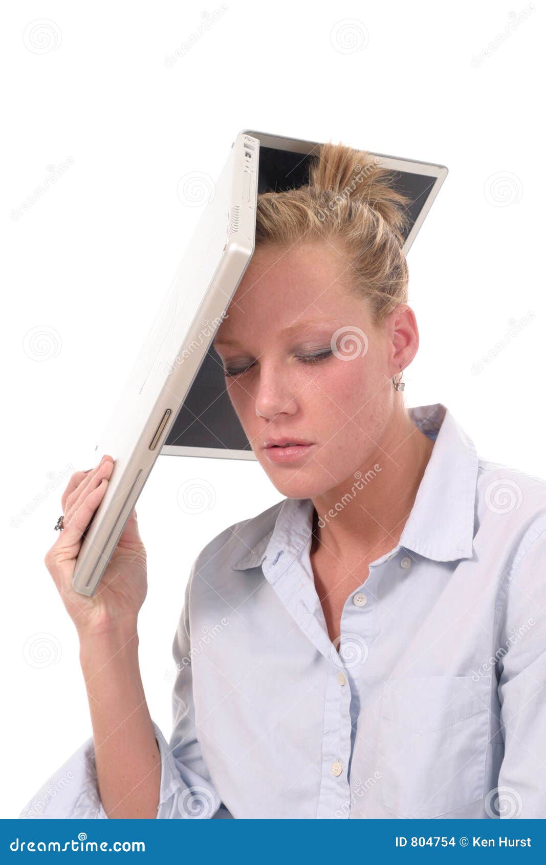 Business Woman Throwing Laptop 4 Stock Photo - Image of help, laptop ...