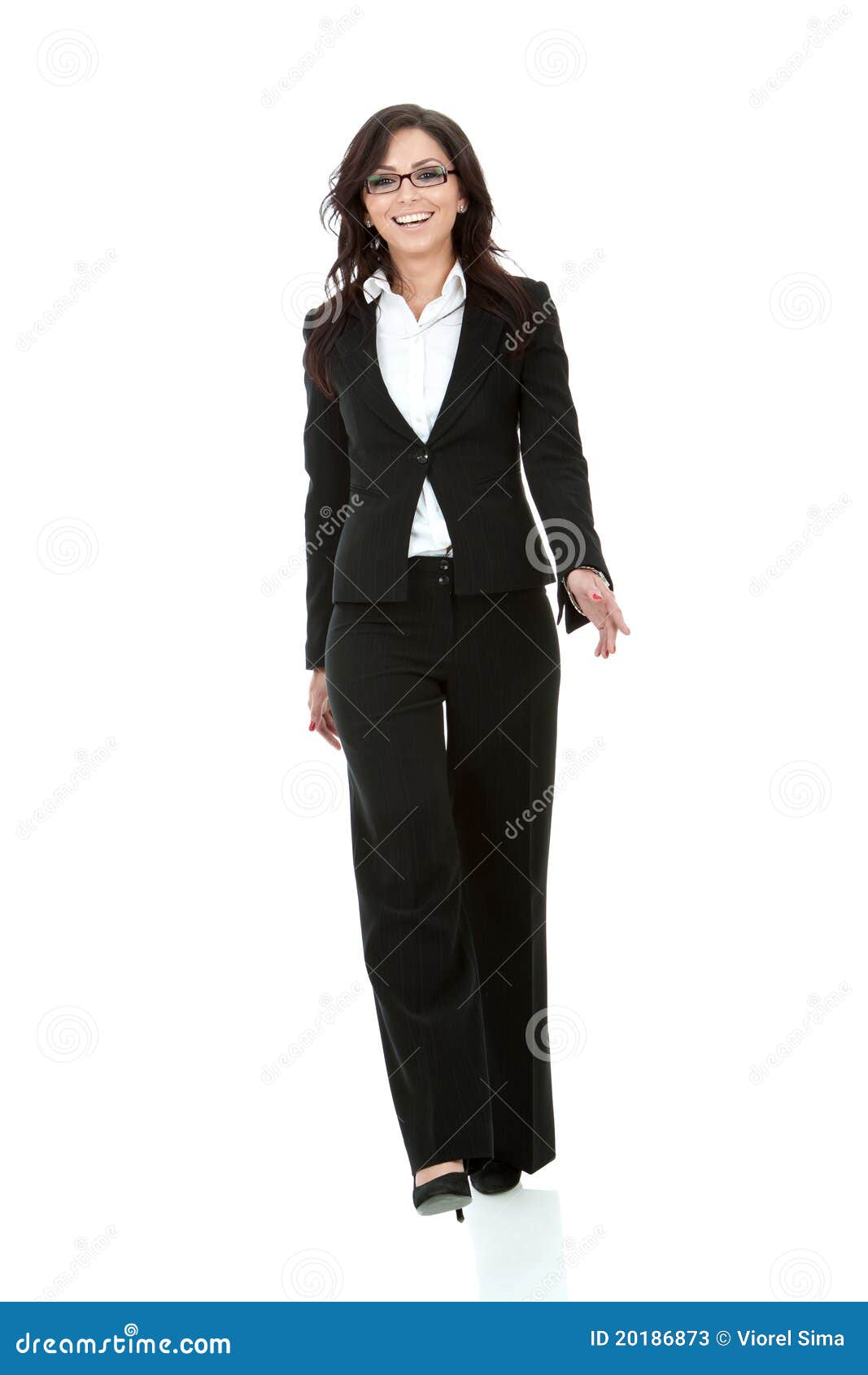 Business woman walking stock image. Image of latin, business - 20186873