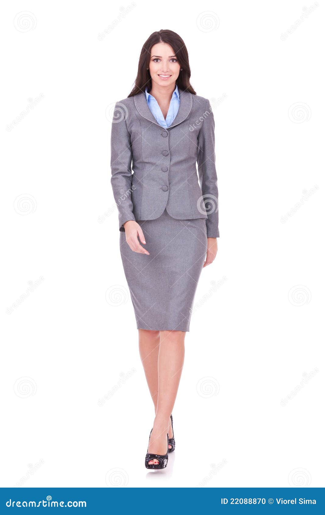 Business woman walking stock photo. Image of happy, executive - 22088870