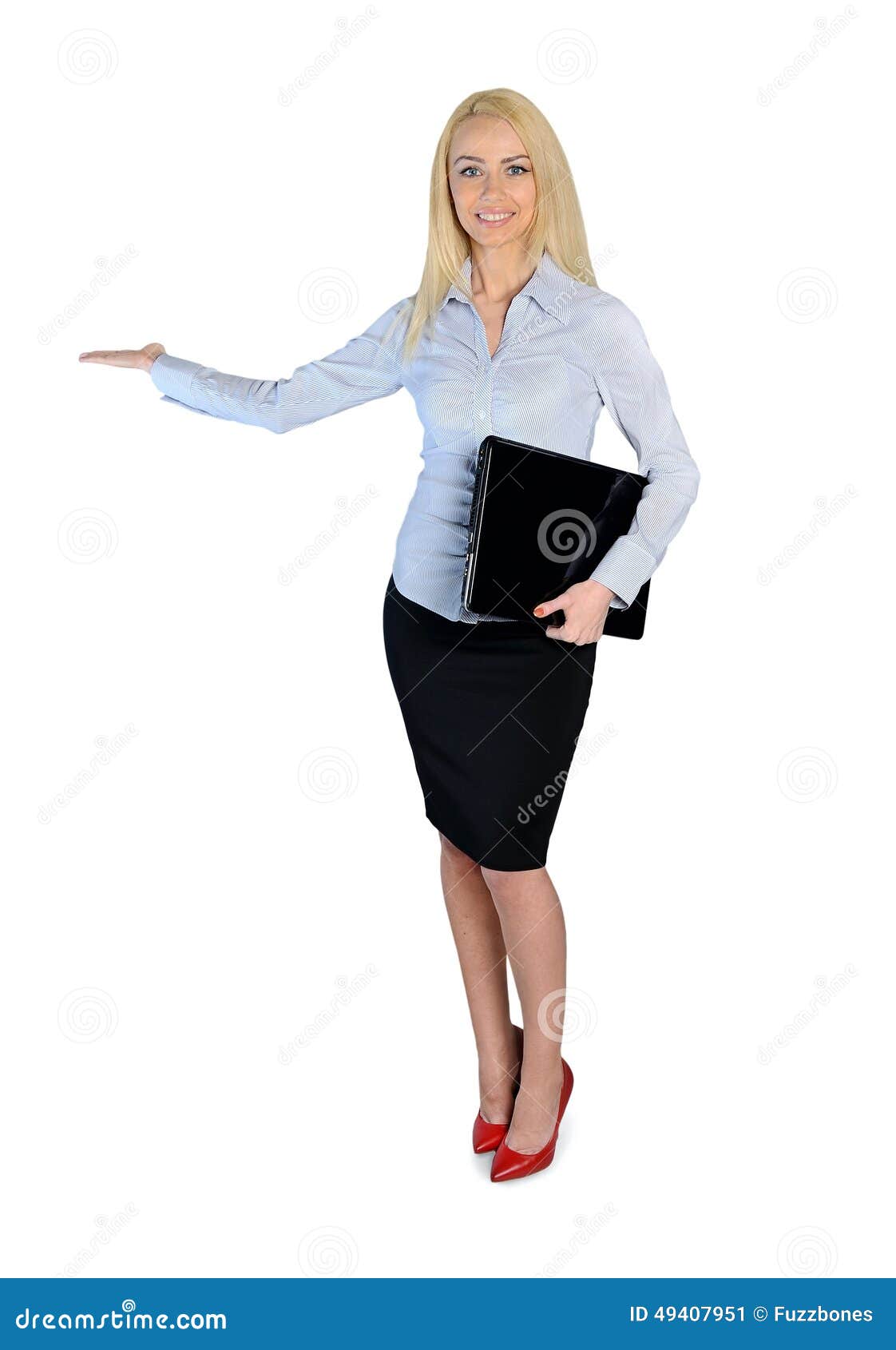 Business woman welcome stock image. Image of business - 49407951