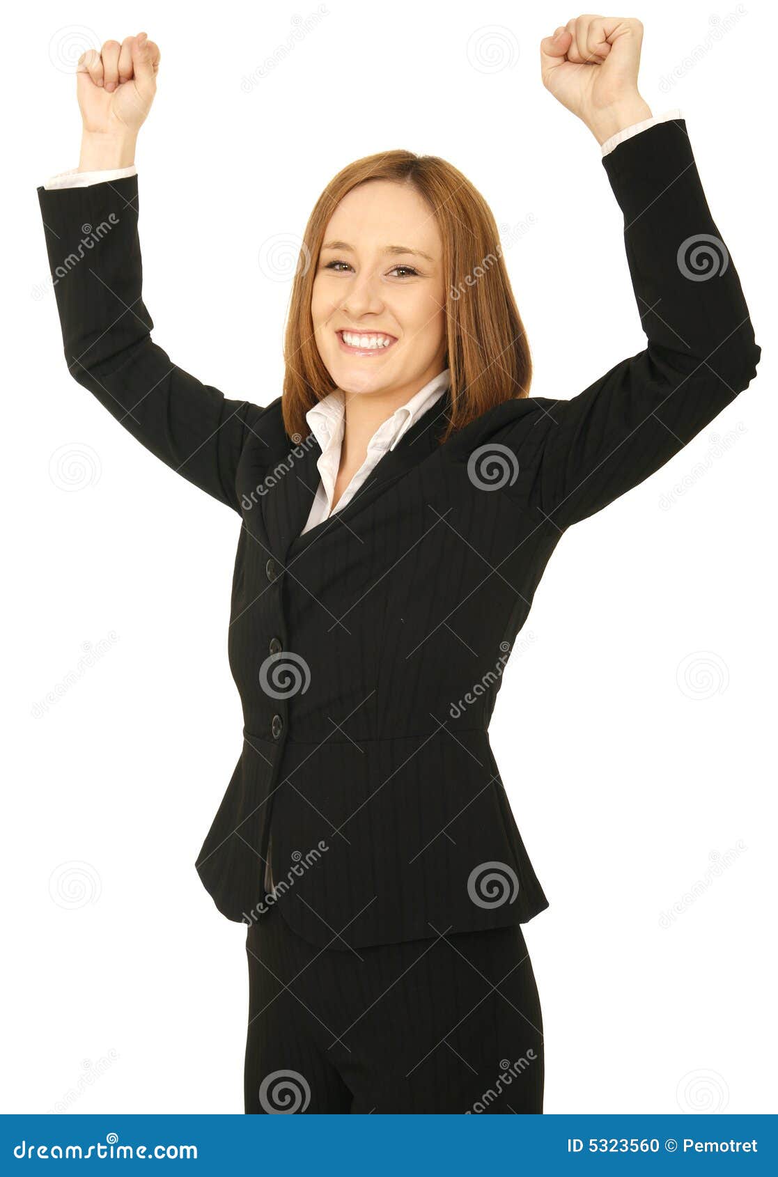 Business Woman Win stock photo. Image of independent, representative ...