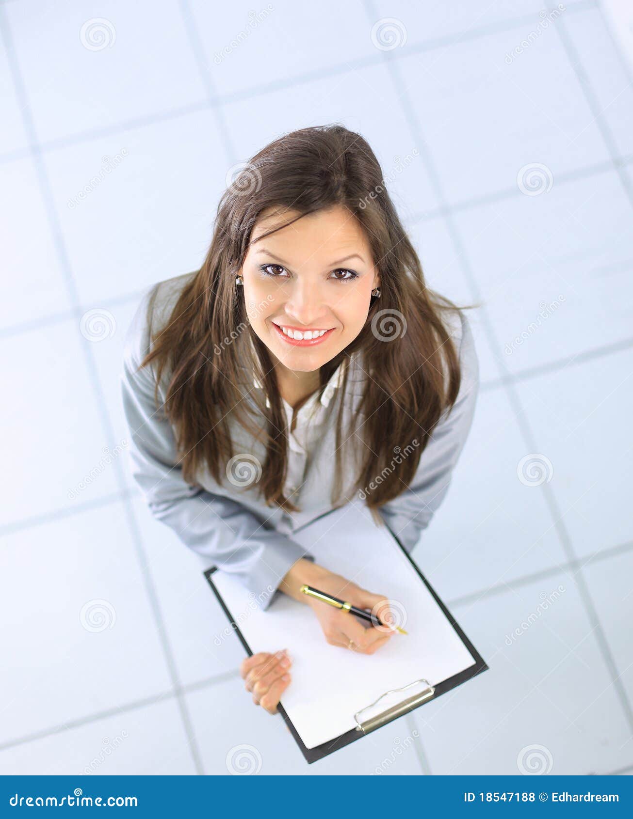 Business Woman writing stock photo. Image of businesswoman - 18547188