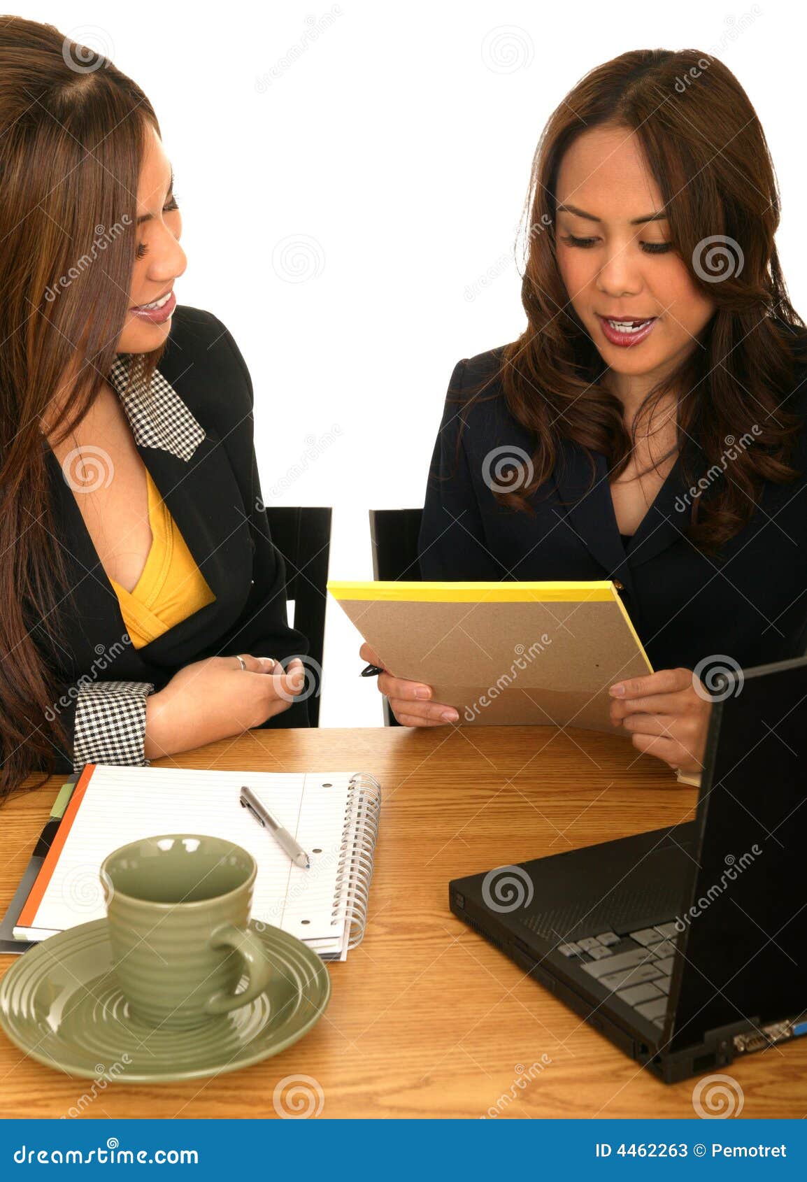 Business Women Working Together Stock Image - Image of colleague ...