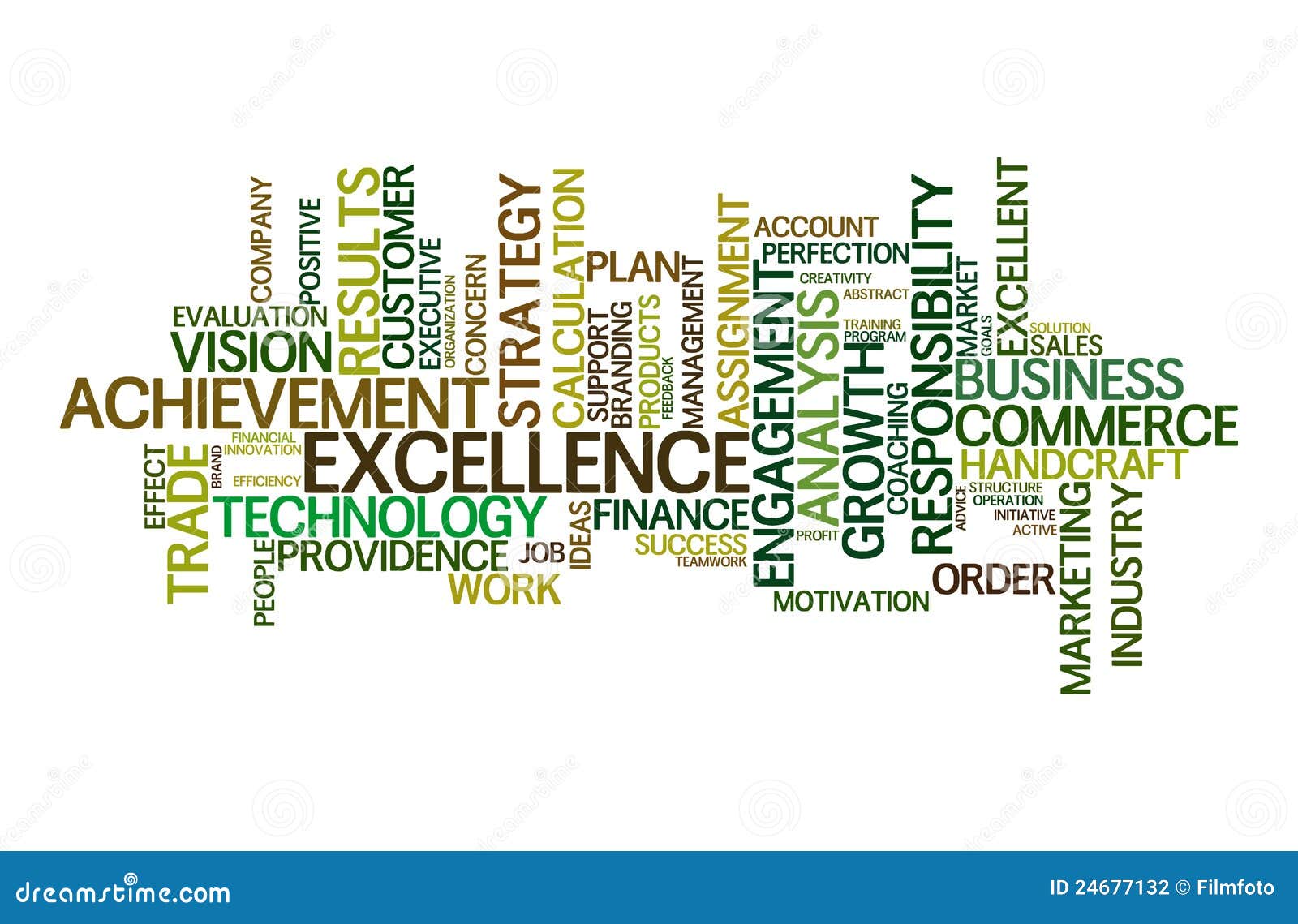 Business Word Cloud Chart Infographics With Step Circles. Circular ...