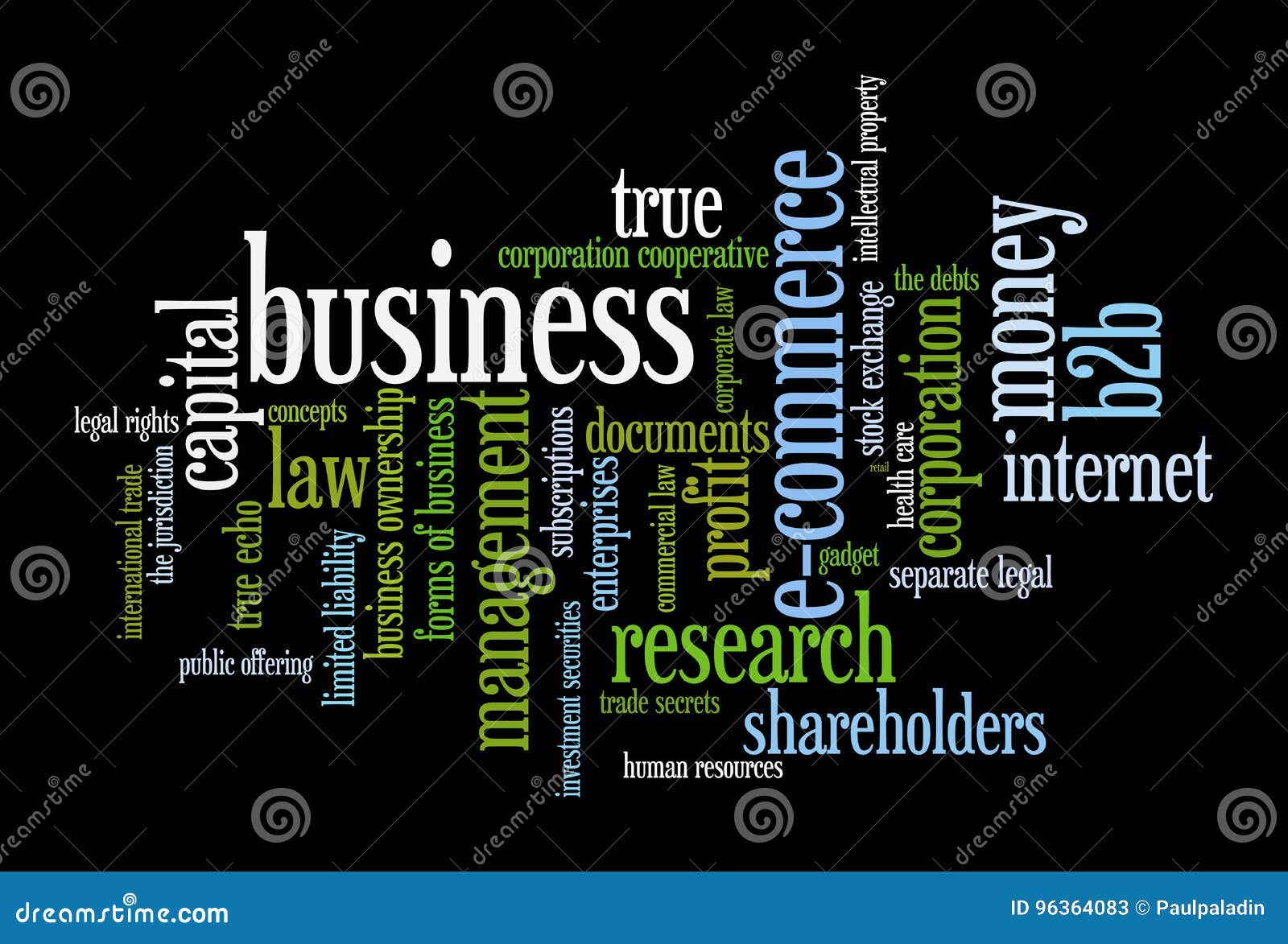 Business word cloud stock illustration. Illustration of relationship ...