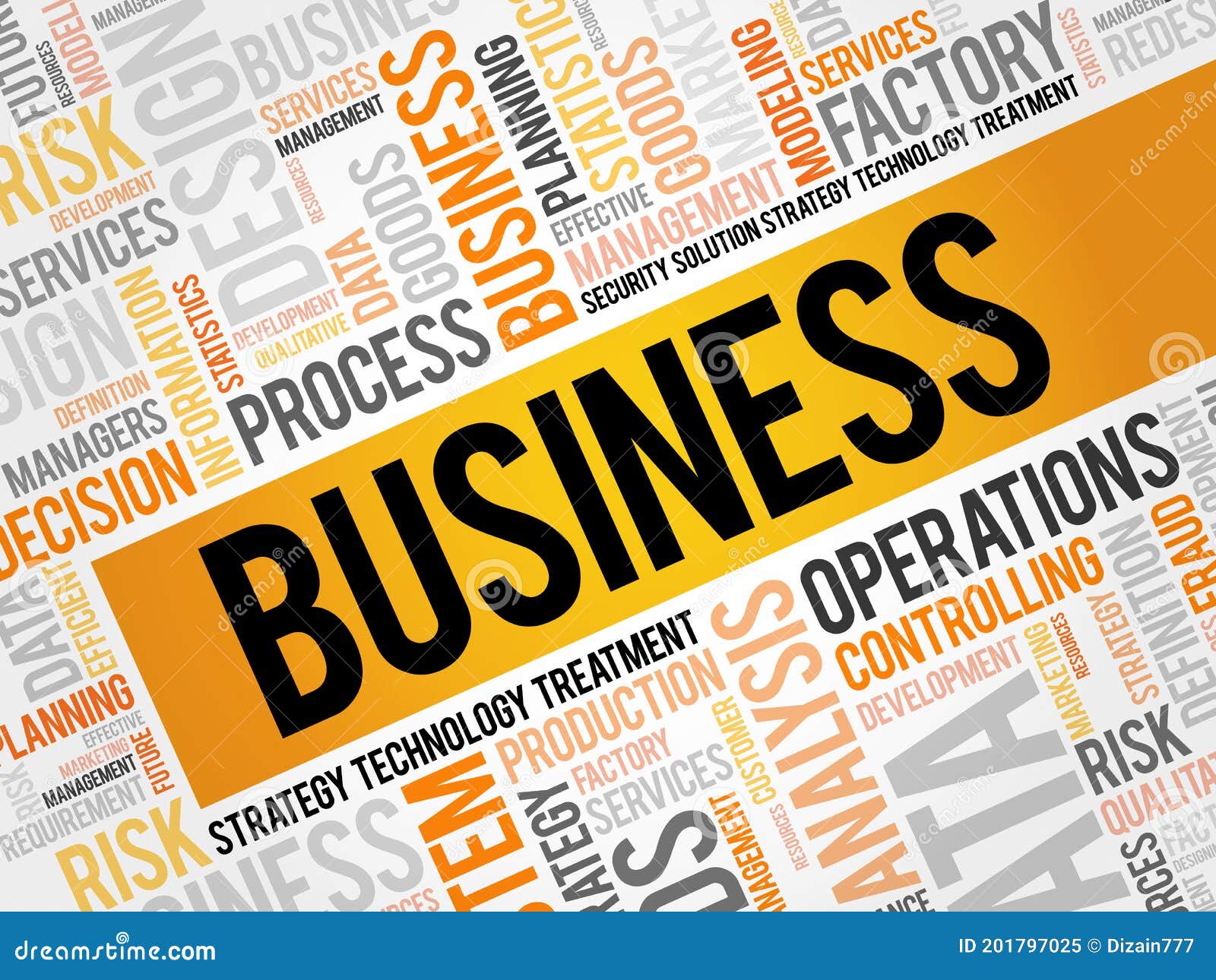 BUSINESS word cloud stock illustration. Illustration of leadership ...