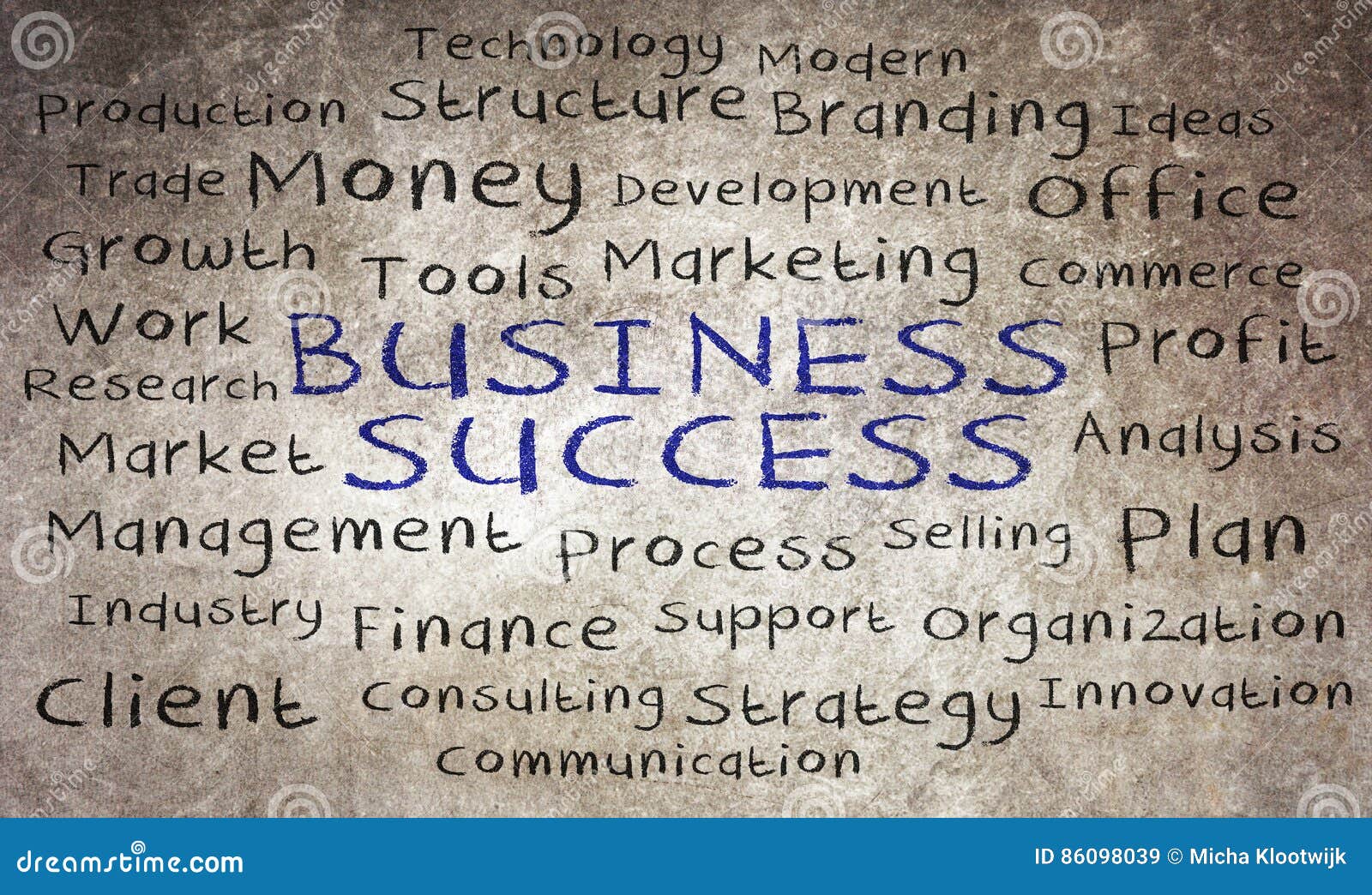 Business Word Cloud Written Stock Image - Image of solution, leadership ...