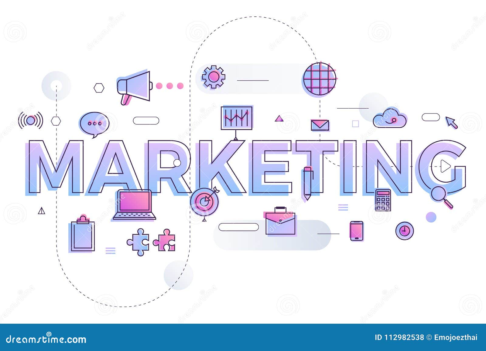 Business Word stock vector. Illustration of sign, shop - 112982538