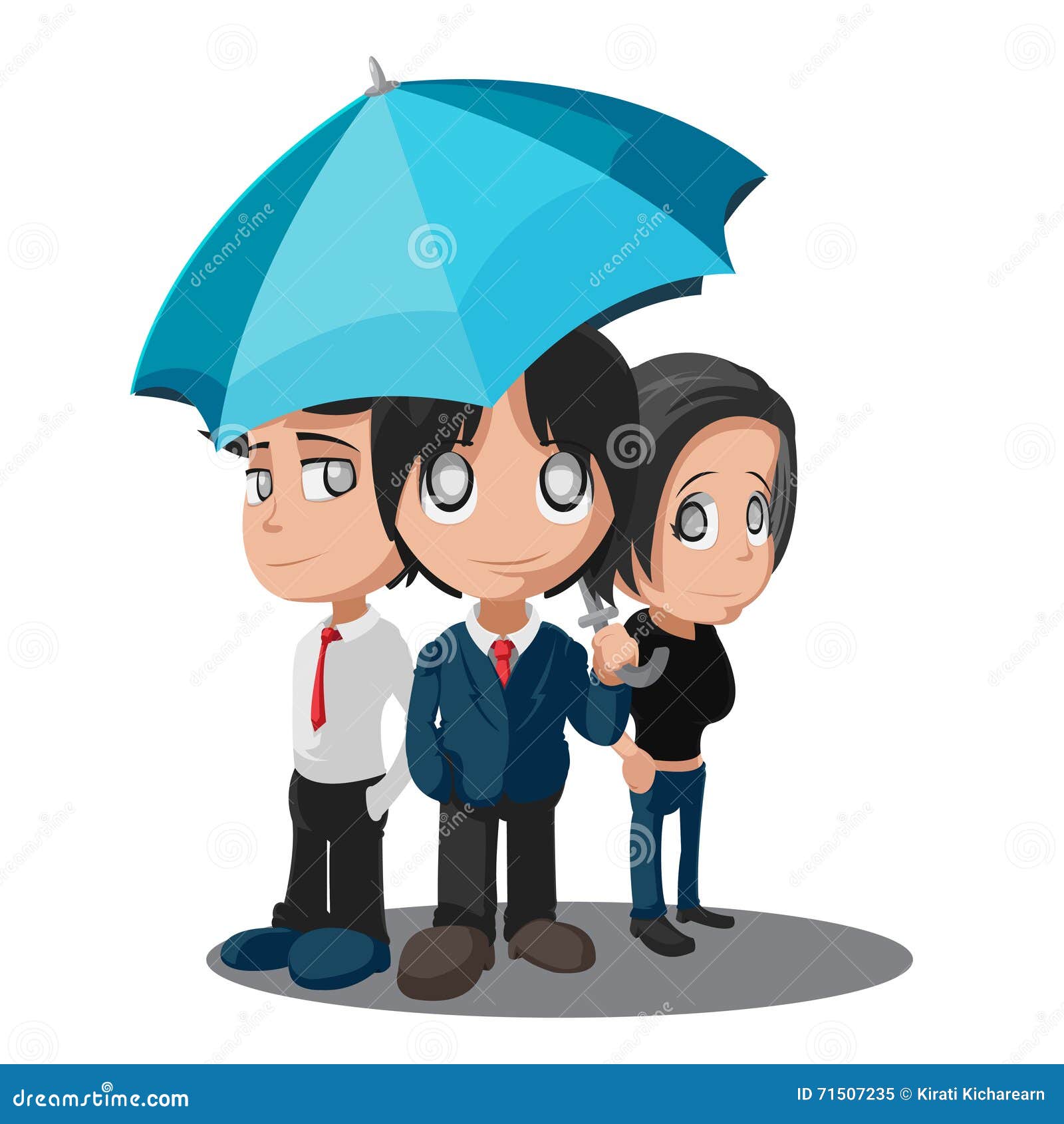Business Worker Cartoon Characters Group Stock Illustration ...