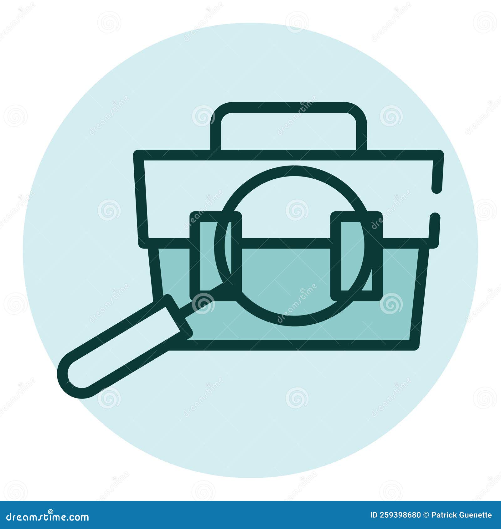 Worker HR Search Or Searching Employee Concept Cartoon Vector ...