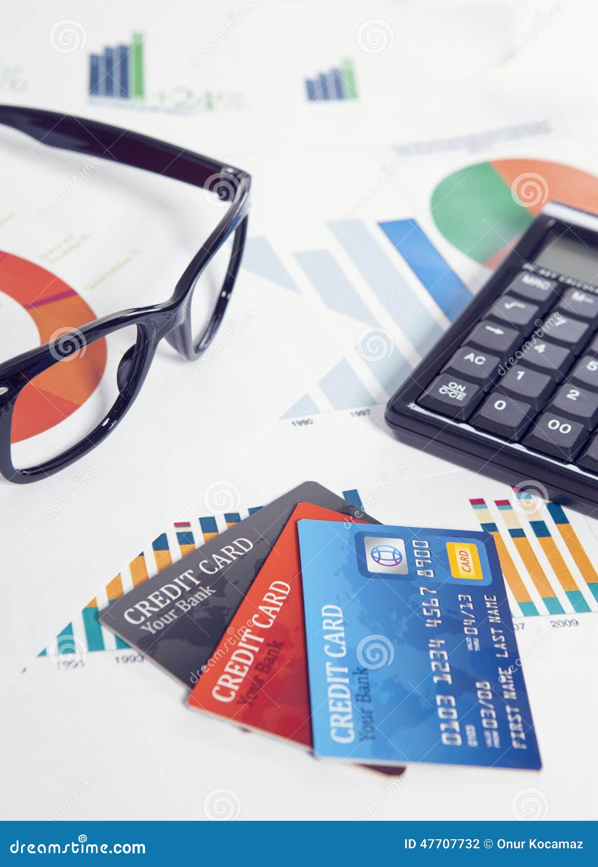 Business Workplace. Finance Concept Stock Photo - Image of calculating ...